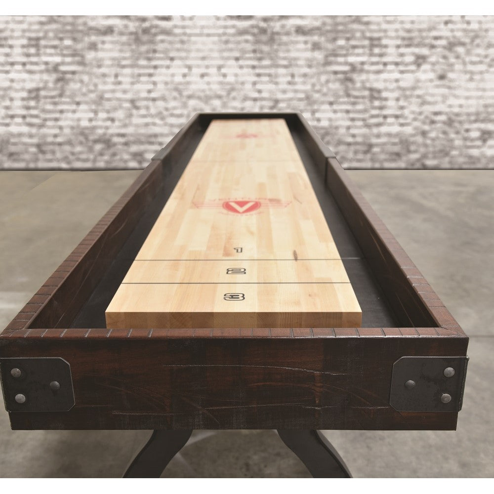 Williamsburg - Rustic Industrial Shuffleboard Table by Venture – Game ...